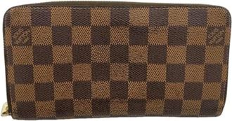 Louis Vuitton unisex, Pre-owned, Brun, Taille: ONE Size Portefeuille long (&agrave; deux volets) Pre-owned