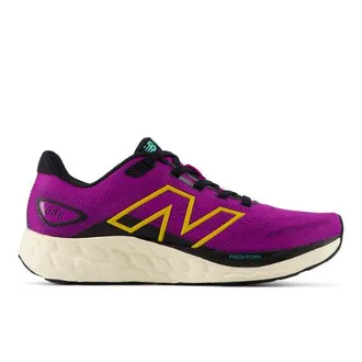 New Balance Femme Fresh Foam 680 v8 en Rose/Noir/Orange/Vert, Textile, Taille 36.5