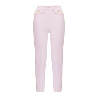 Elisabetta Franchi Damen, Hosen, Rosa, LGr&ouml;&szlig;e