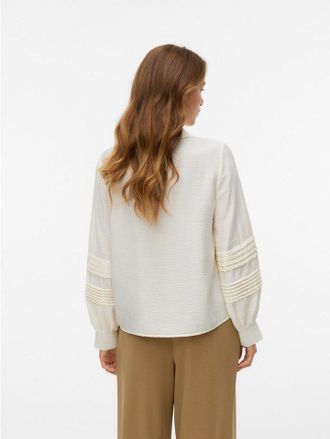 Vero Moda Langarmbluse VMISELA L/S SHIRT WVN BTQ GA
