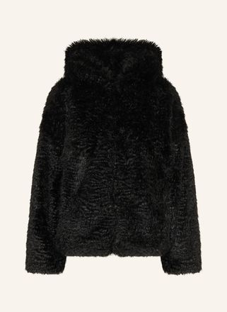 Drykorn Drykorn Kunstfell-Jacke Emneth schwarz