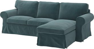 IKEA EKTORP Bezug f&uuml;r 3er-Sofa mit R&eacute;camiere