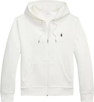 Polo Ralph Lauren Homme, Sweatshirts et sweats &agrave; capuche, Blanc, Taille: L SweaT-shirt z zipp&eacute;