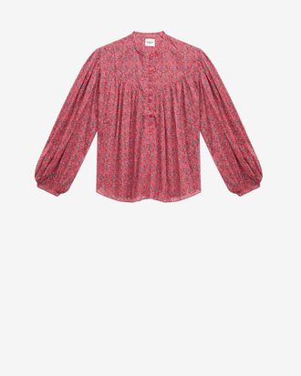 Isabel Marant Haut Salika - Femme - Cranberry - Taille34 - Marant &Eacute;toile