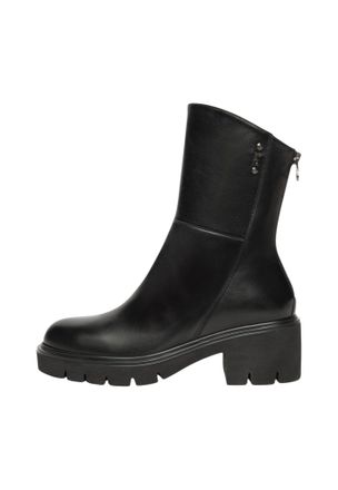 Nero Giardini I514818D Damen-Stiefelette Aus Leder - Schwarz 39 EU