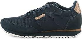 Woden Femme Signe Basket, Bleu Marine (010), 41 EU