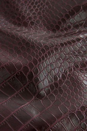 Next T-Shirt Kunstleder-T-Shirt in Kroko-Optik (1-tlg)