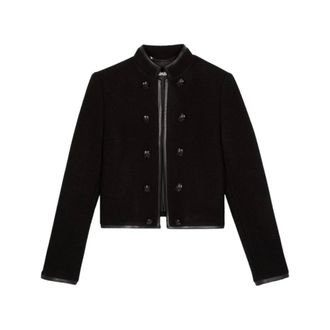 The Kooples Damen, Jacken, Schwarzk, MGr&ouml;&szlig;e