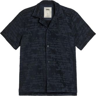 OAS Oas, Homme, Chemises, Noir, Taille: XL Cuba Terry Shirt