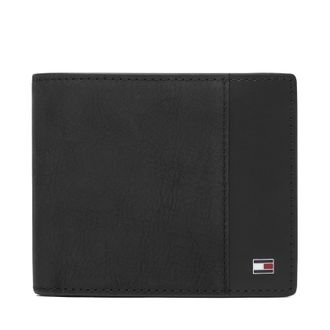 Tommy Hilfiger Geldb&ouml;rse Tommy Hilfiger Th Soho Cc Flap And Coin AM0AM14503 Schwarz