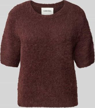 someday Pullover aus Alpaka-Mix mit Rundhalsausschnitt Modell Tirina