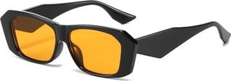 Generic Petites Lunettes De Soleil For Hommes, For Lext&eacute;rieur, For Les D&eacute;placements, For Femmes, D&eacute;coratives(Yellow)