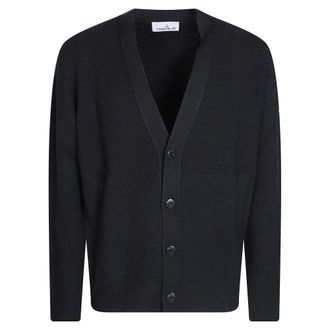 Stone Island Homme, Pulls, Noir, Taille: L Cardigans