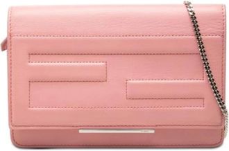 Fendi Pre-owned Tube Wallet on Chain - Femme - Pre-owned - Rose - Taille: ONE Size