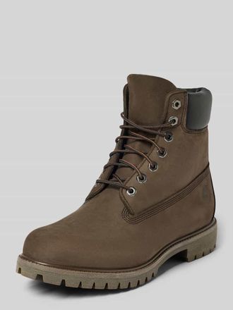 Timberland Boots aus echtem Leder mit Label-Pr&auml;gung