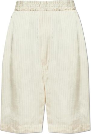 Dsquared2 Homme, Shorts, Beige, Taille: XL Striped Pattern Shorts
