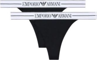 Emporio Armani Femme, Sous-vêtements, Noir, Taille: 40 FR String