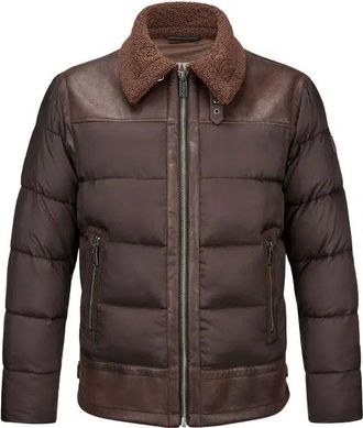 Milestone Herren Jacken braun Mikrofaser