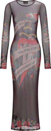 Ed Hardy Kleid Death Before Dishonor