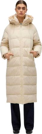 Vero Moda Elanor Laurie Mantel f&uuml;r Damen, Lang (Haferflocken)
