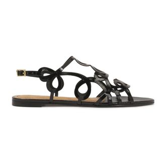 Kazar Schwarze flache Sandalen Emily - - Shoes - Damen - Schwarzk - 39 EU