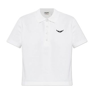 Zadig&Voltaire Polo Mirta - - Tops - Damen - Wei&szlig; - S