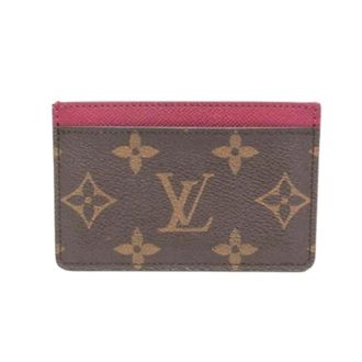 Louis Vuitton Pre-owned Simple Card Case - Femme - Pre-owned - Brun - Taille: ONE Size