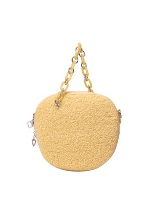 Mymo myMo Sac avec fourrure de nounours blonda
