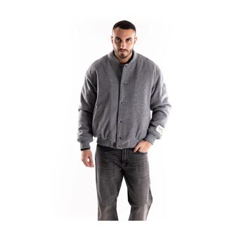 The Editor Bomberjacken - - Jackets - Herren - Grau - XL