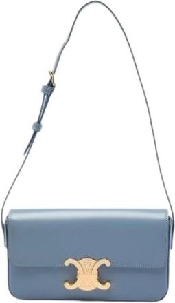 Celine Pre-owned Sac bandouli&egrave;re vintage - Femme - Pre-owned - Bleu - Taille: ONE Size