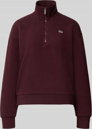 Lacoste Relaxed Fit Sweatshirt aus Baumwoll-Mix