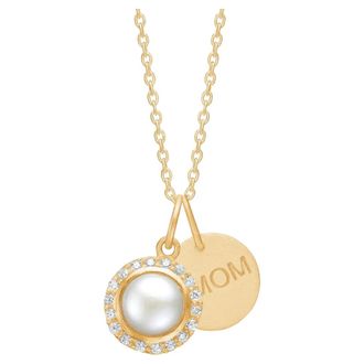 Frk. Lisberg Femme, Accessoires, Jaune, Taille: L MOM Perle Necklace