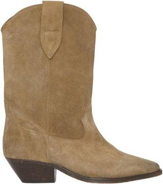 Isabel Marant Bottes santiag Derto en cuir de veau velours