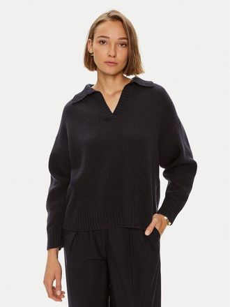 Max Mara Pullover Agre 2425366152 Dunkelblau Oversize
