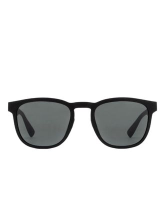 Mykita lunettes de soleil &agrave; monture ronde - Noir