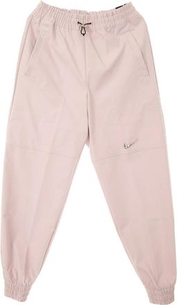 Nike Hohe Taille Swoosh Lange Hose - - Sport - Damen - Rosa - L
