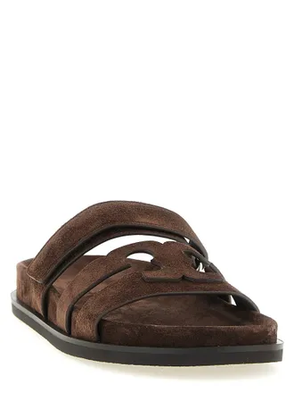 Tory Burch Ines Slide Sandal - Brown
