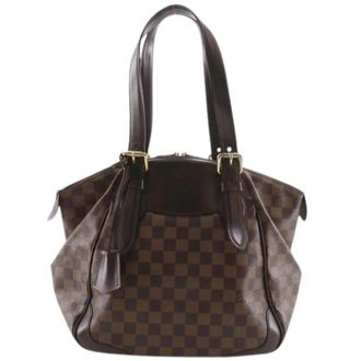 Louis Vuitton Pre-owned Damier Canvas Tote Bag - - Pre-owned - Damen - Braun - ONE SIZE