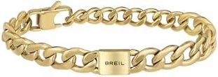 Breil Bracelet BRACELET-LOGOMANIA collection en acier coloré pour homme, Eine Grösse, Acier inoxydable, Pas de gemme