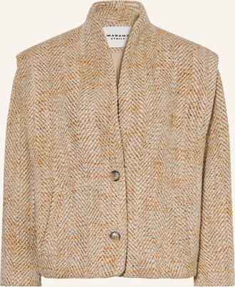 Isabel Marant Marant &Eacute;toile Boucl&eacute;-Jacke Drogo beige