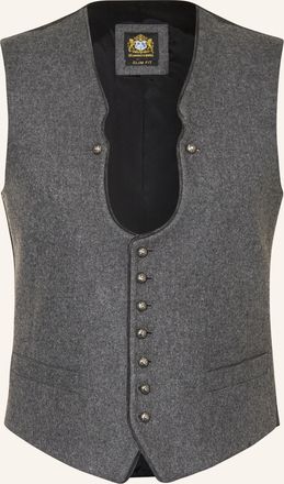 Hammerschmid Hammerschmid Trachtenweste Vizenz Slim Fit grau