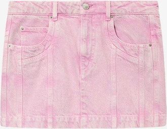 Isabel Marant Jupe Juana - Femme - Rose - Taille 34 - Marant &Eacute;toile