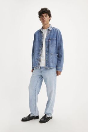 Levi's Jean 568 Stay Loose Lightweight Lin+ Denim - Homme - Bleu / Varsity Academia Lightweight - 28X30