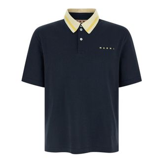 Marni Homme, Tops, Bleu, Taille: L Polo