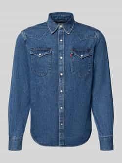 Levi's Regular Fit Jeanshemd aus reiner Baumwolle Modell BARSTOW WESTERN