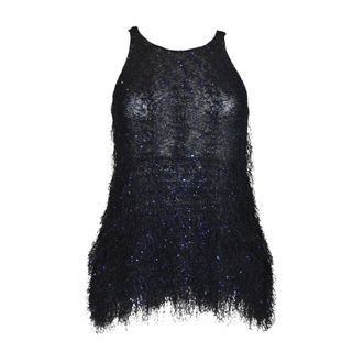 Giorgio Armani Top - - Tops - Damen - Blau - L