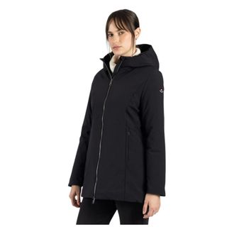 Canadian Femme, Vestes, Noir, Taille: 46 FR piumini e parka Poliestere