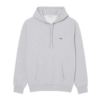 Lacoste Fleece Hoodie Sweatshirt - - Sweatshirts & Hoodies - Herren - Grau - XL