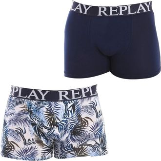 Replay Homme, Sous-v&ecirc;tements, Multicolore, Taille: S Boxer &Eacute;lastique en Coton