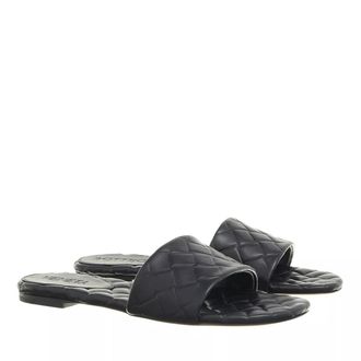 Bottega Veneta Slipper & Pantoletten - Flat Sandal Leather - Gr. 39 (EU) - in Schwarz - f&uuml;r Damen